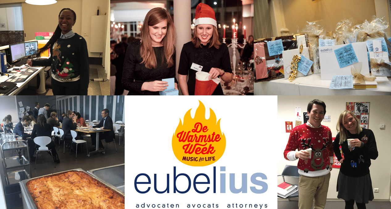 Eubelius zamelt een recordbedrag in voor De Warmste Week | Eubelius